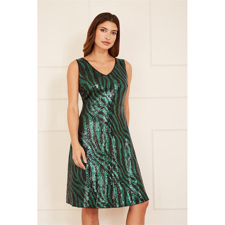 Mela London | Mela Seq Sktr Drss Ld99 | Green | FRASERS