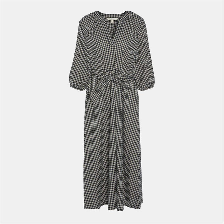 Barbour | Suri Midi Dress | Dark Navy/Sand | FRASERS