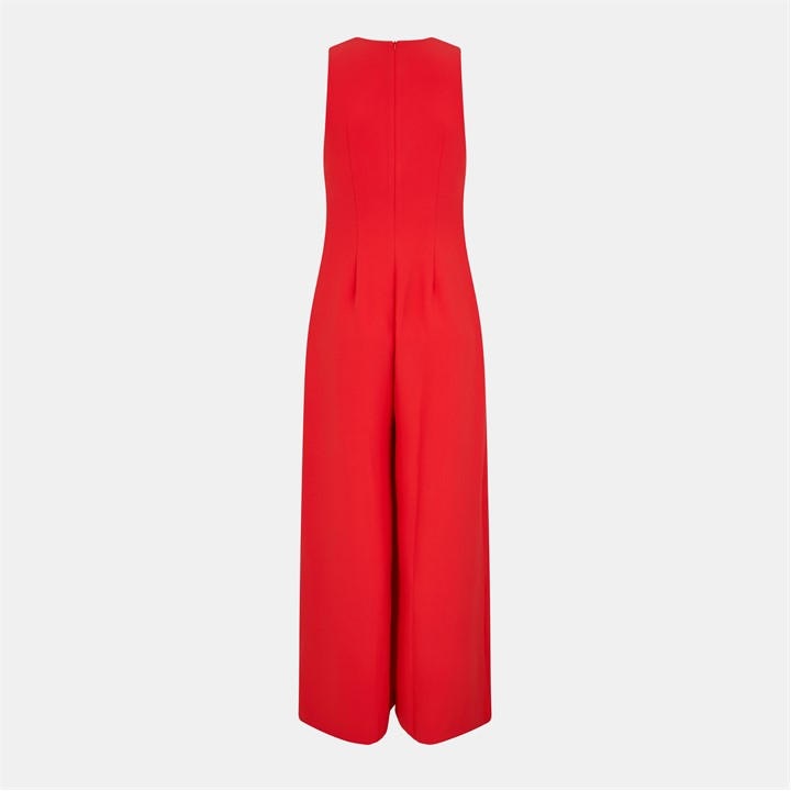 French Connection | Arelette Jumpsuit | Poppy Red | FRASERS