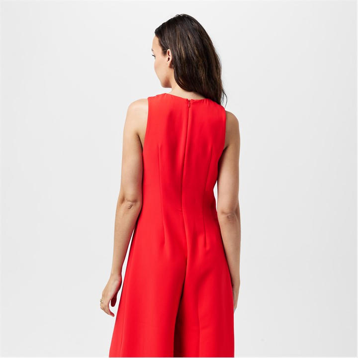 French Connection | Arelette Jumpsuit | Poppy Red | FRASERS