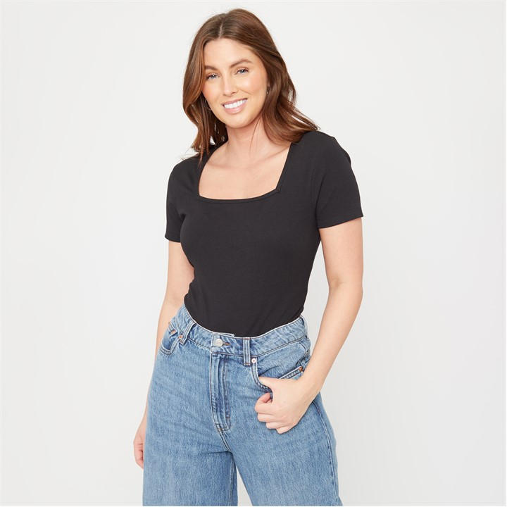 Be You | You Rib Square neck Body | Jersey Bodysuits | FRASERS
