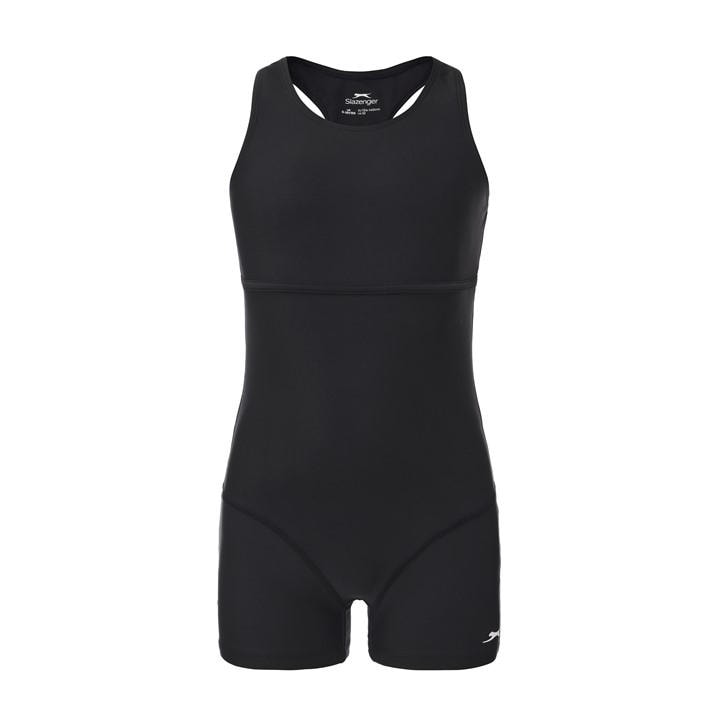Slazenger | LYCRA® XTRA LIFE™ Boyleg Swimming Suit Junior Girls ...
