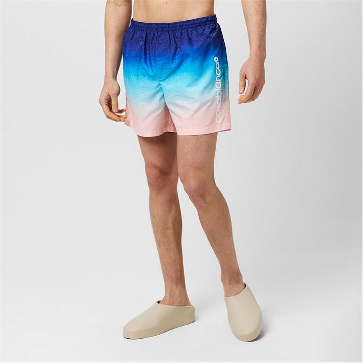 CASABLANCA | Casa Mono Logo Swim Sn52 | Blue Gradient | FRASERS