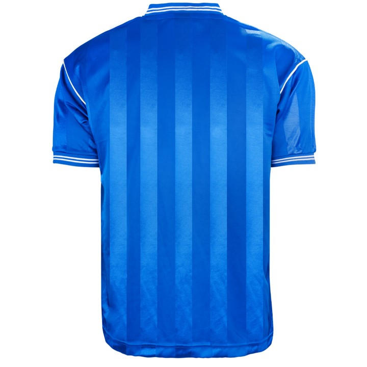 Score Draw | Everton Retro Home Shirt 1986 Adults | Blue/White | FRASERS