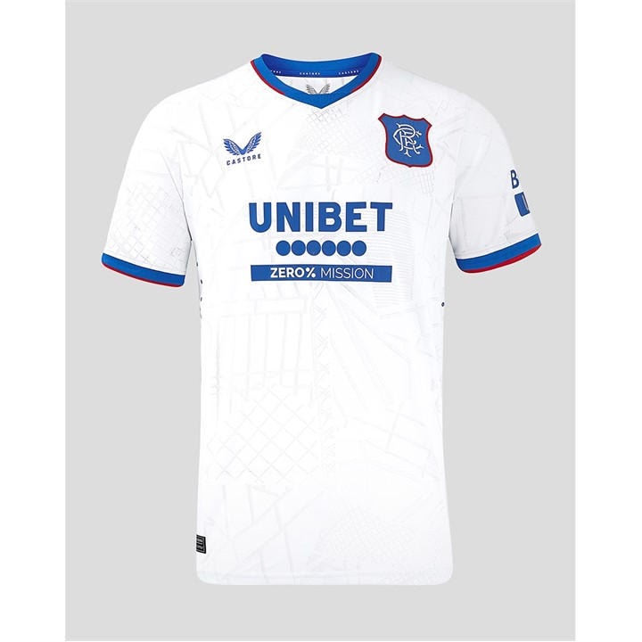 Castore Rangers Authentic Away Shirt 2024 2025 Adul In White | ModeSens