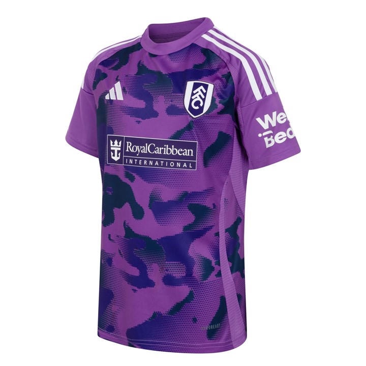adidas | Fulham Third Shirt 2024 2025 Juniors | Purple | FRASERS