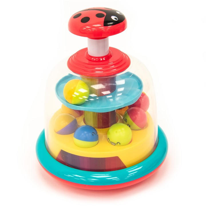 Kandytoys | Beetle Spin Top Toddler Toy | Multi Colour | FRASERS