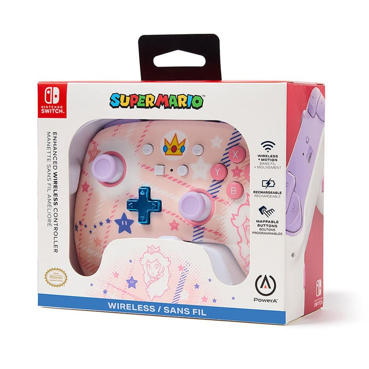 PowerA | Enhanced Wireless Controller for Nintendo Switch - Princess ...