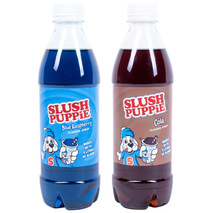 Slush Puppie | Slush Puppie Syrup Duo - Cola & Blue Raspberry | Multi ...