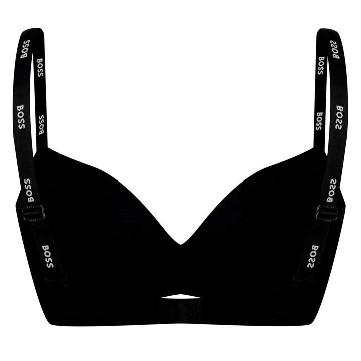 BOSS | Triangle Padded Bralette | Black | FRASERS