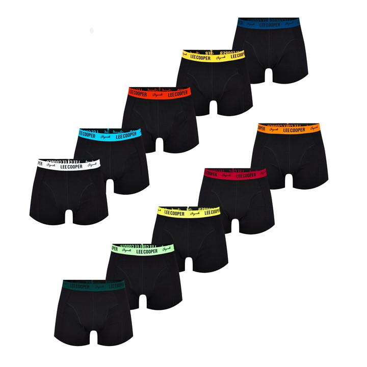 Lee Cooper | Cooper Mens 10-Pack Hipster Trunks | Boxer Briefs | FRASERS