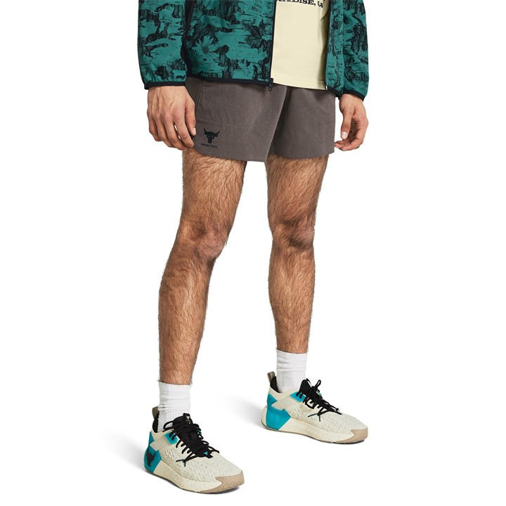 Under Armour | Armour Pjt Rck Camp Short Tracksuit Mens | Brown | FRASERS