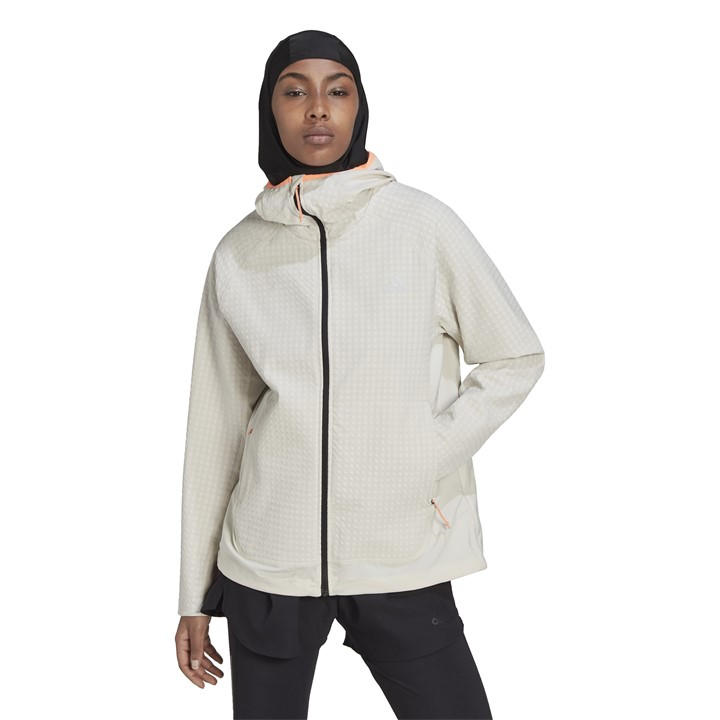 adidas | X-City Running Soft Shell Jacket Womens | Alumina | FRASERS