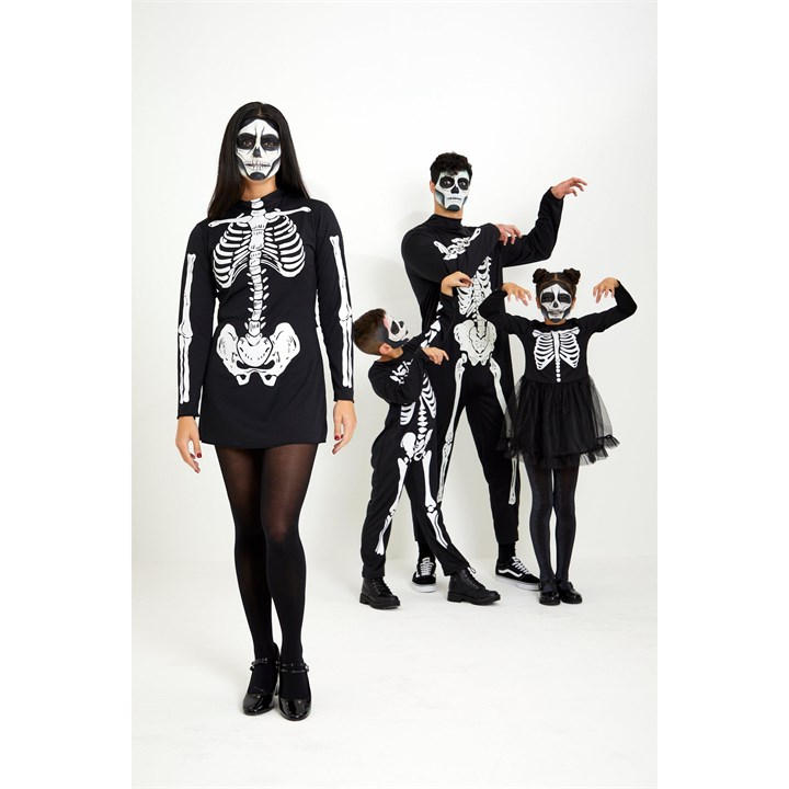 Character | Halloween Skeleton Tunic Dress | Black | FRASERS