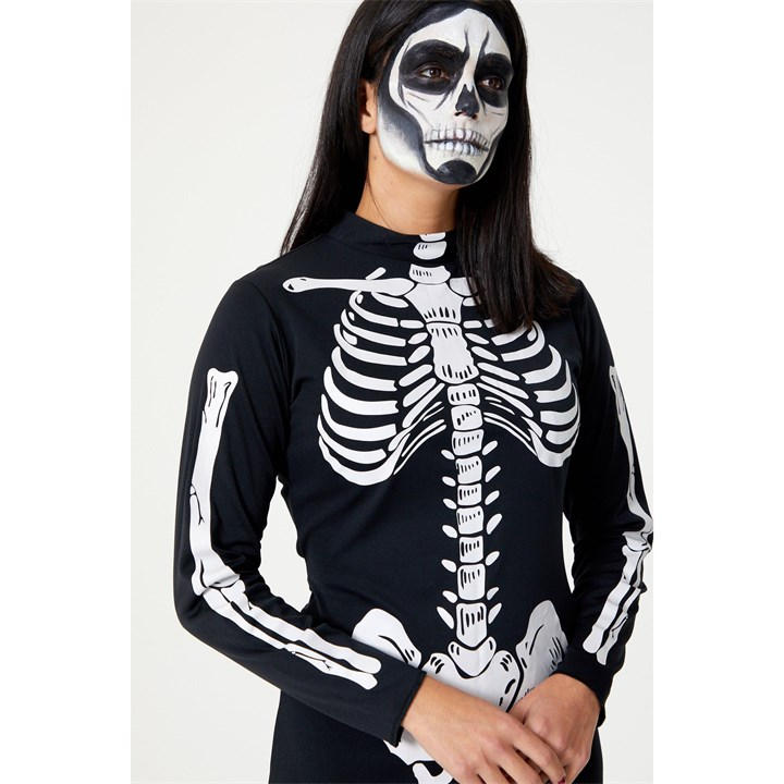 Character | Halloween Skeleton Tunic Dress | Black | House of Fraser