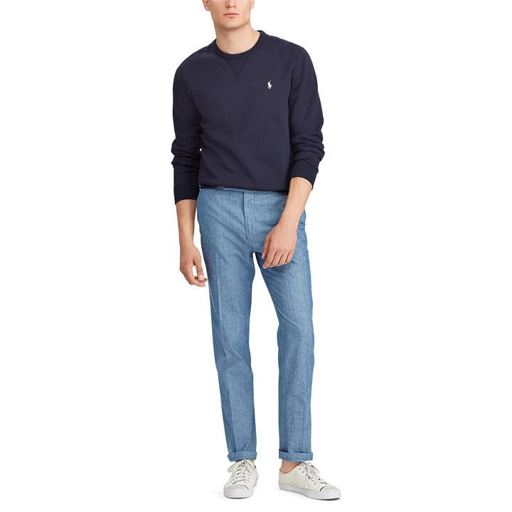 POLO RALPH LAUREN | Logo Crew Neck Tech Sweatshirt | Crew Sweaters ...