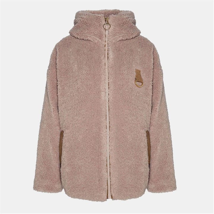 Barbour | Amber Fleece Teddy Coat | Natural/Sand/N | FRASERS