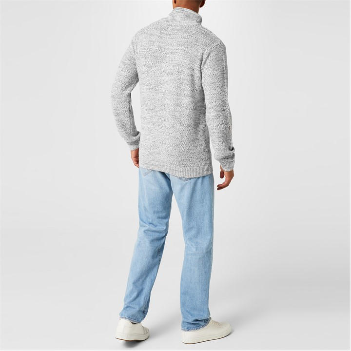 Firetrap | Firetrap Cowl Neck Mens Jumper | Jumpers | FRASERS