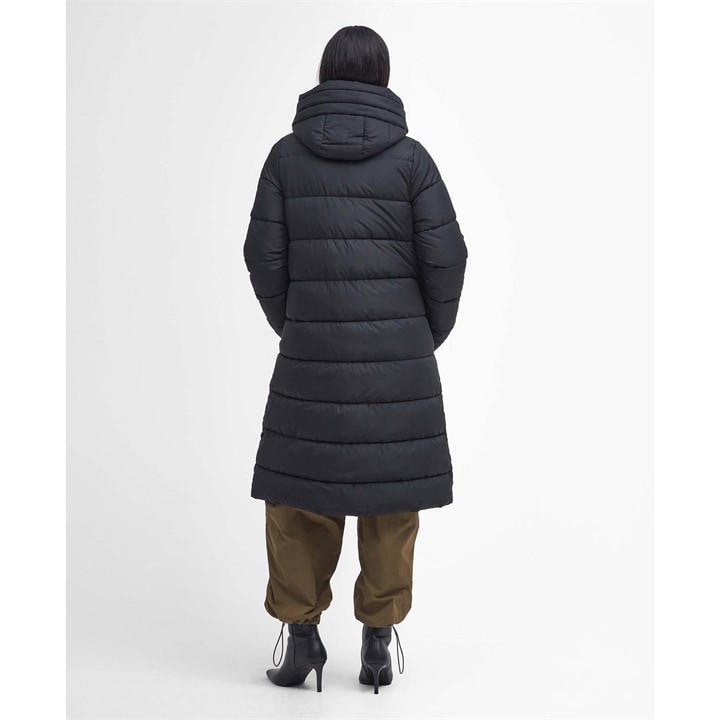 Barbour International | Barron Longline Puffer Jacket | Long Puffer ...