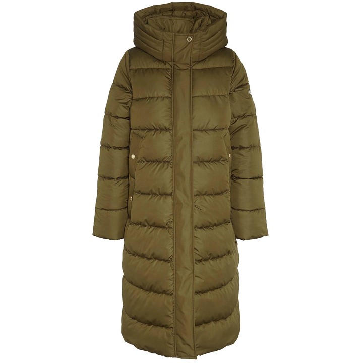 Barbour International | Barron Longline Puffer Jacket | Long Puffer ...