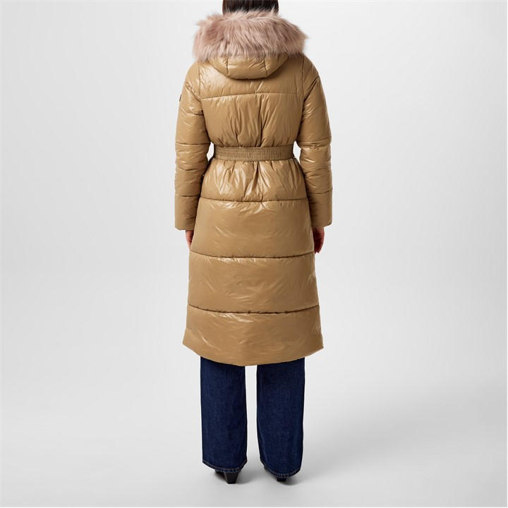 BARBOUR INTERNATIONAL | Saskia Long Puffer Jacket | Long Puffer Jackets ...