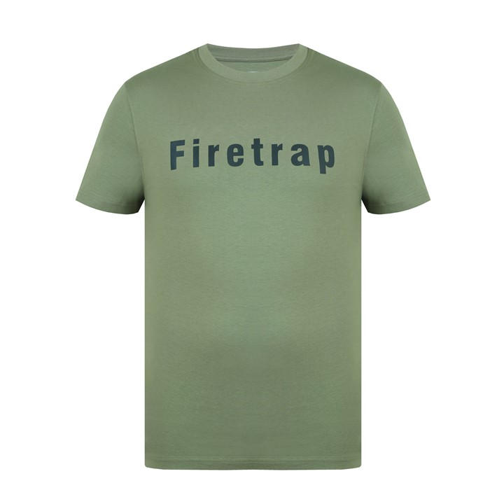 Firetrap | Large Logo T-Shirt Mens | Regular Fit T-Shirts | FRASERS