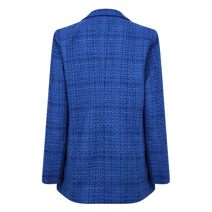 French Connection | Azzurra Tweed Blazer | 40-Light Blue | FRASERS
