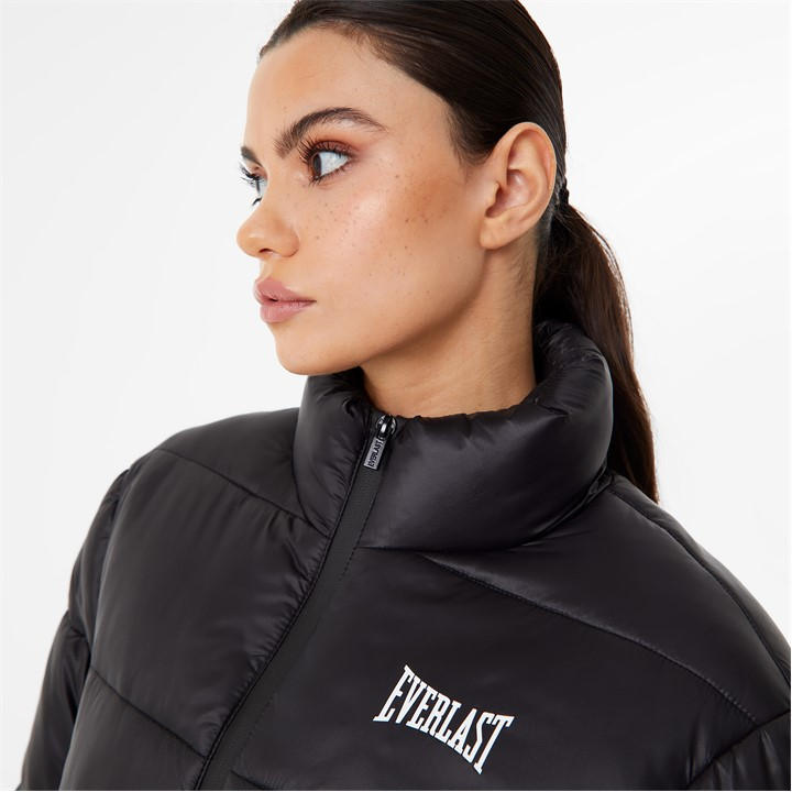 Everlast | Short Puffer Jacket | Black Shine | FRASERS
