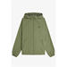 Fred Perry | Taslan Hooded Shell Jacket | Olive Mint X88 | FRASERS