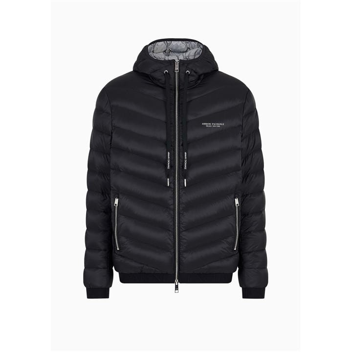 Armani Exchange | Giacca Piumino Puffer Jacket | Black 0217 | FRASERS