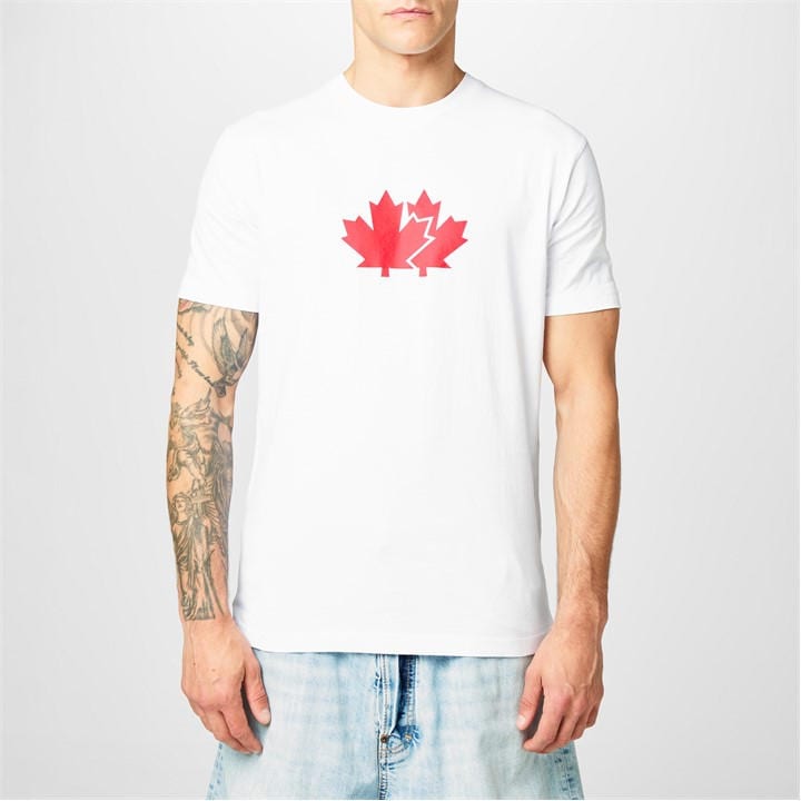 DSQUARED2 | Maple Leaf T-Shirt | Regular Fit T-Shirts | FRASERS