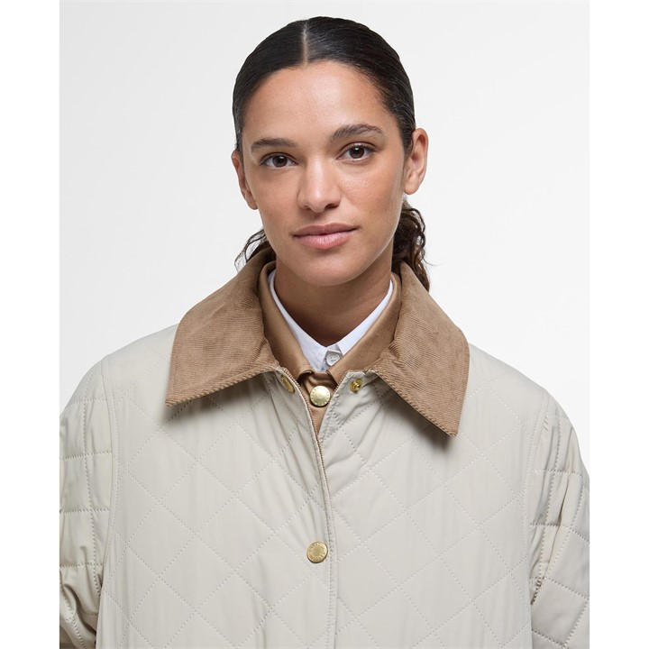 Barbour | Corinne Quilted Jacket | Light Sand/An | FRASERS