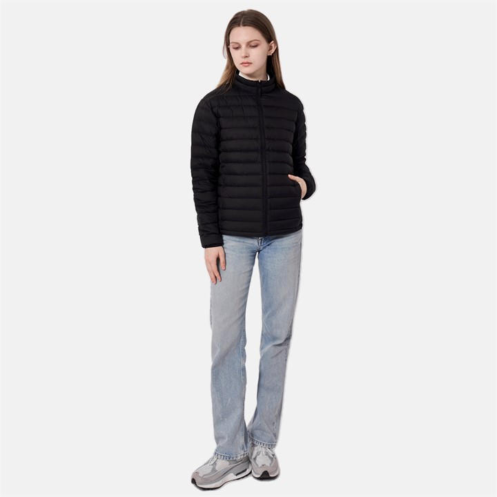 Firetrap | Ladies Packable Light Weight Down Puffer Jacket | Black ...
