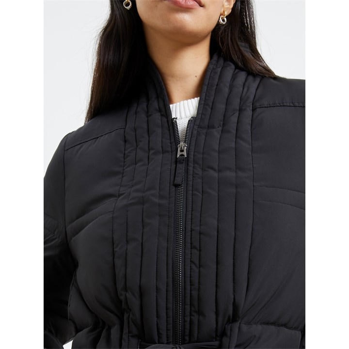 French Connection | Auden Long Coat | 01-Black | FRASERS