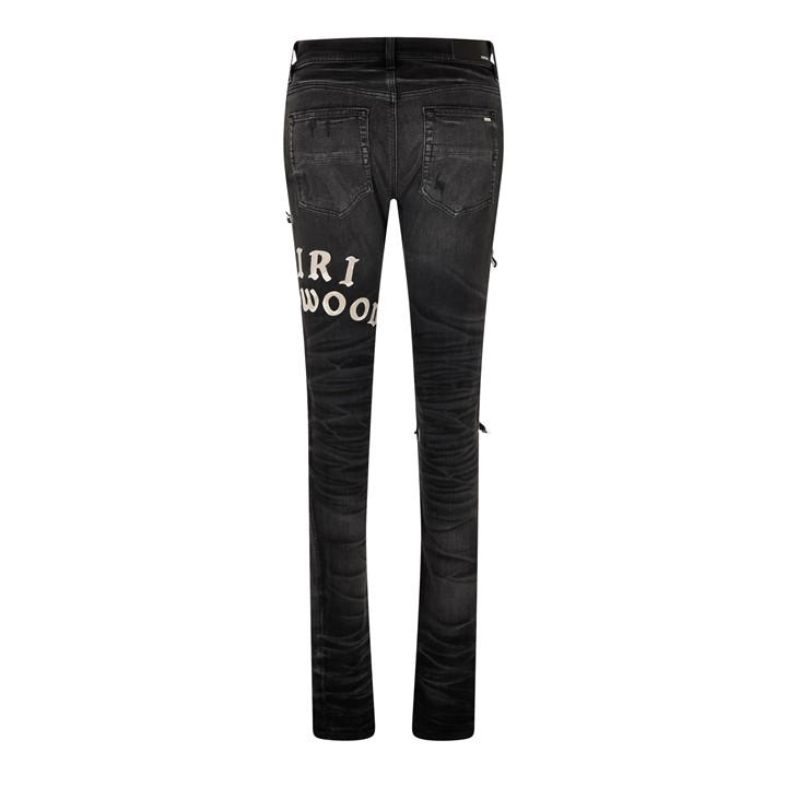AMIRI | Amiri Hollywood Jean Sn54 | Faded Black | FRASERS