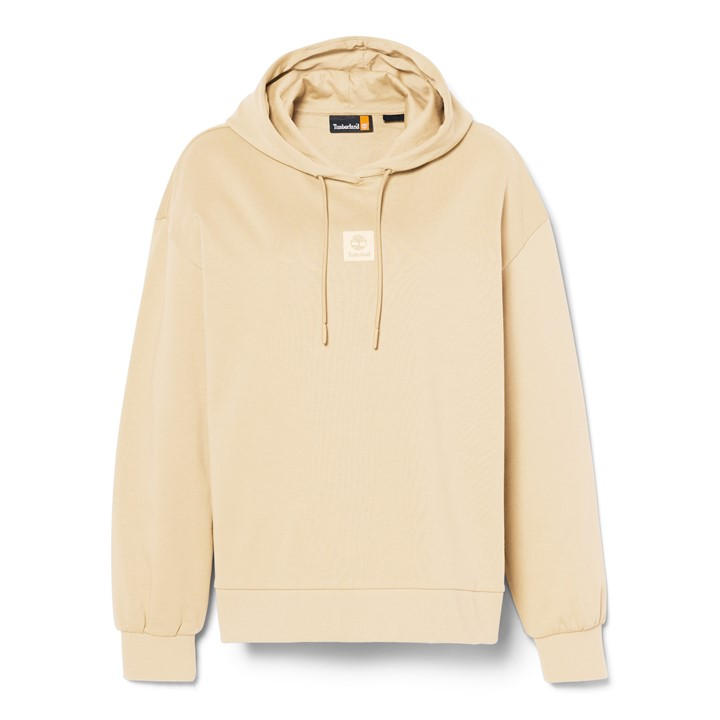 Timberland | Timberland Stack Logo Loop Back Hoodie Angora | Angora ...