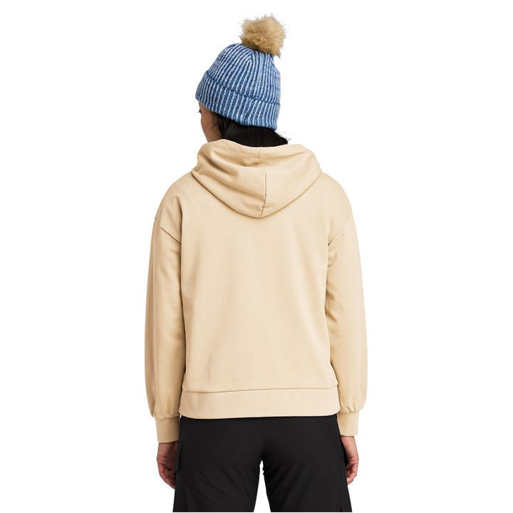 Timberland | Timberland Stack Logo Loop Back Hoodie Angora | Angora ...