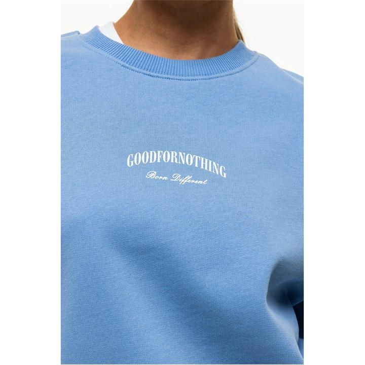 Good For Nothing | Sweatshirt Powder Blue | Blue | FRASERS