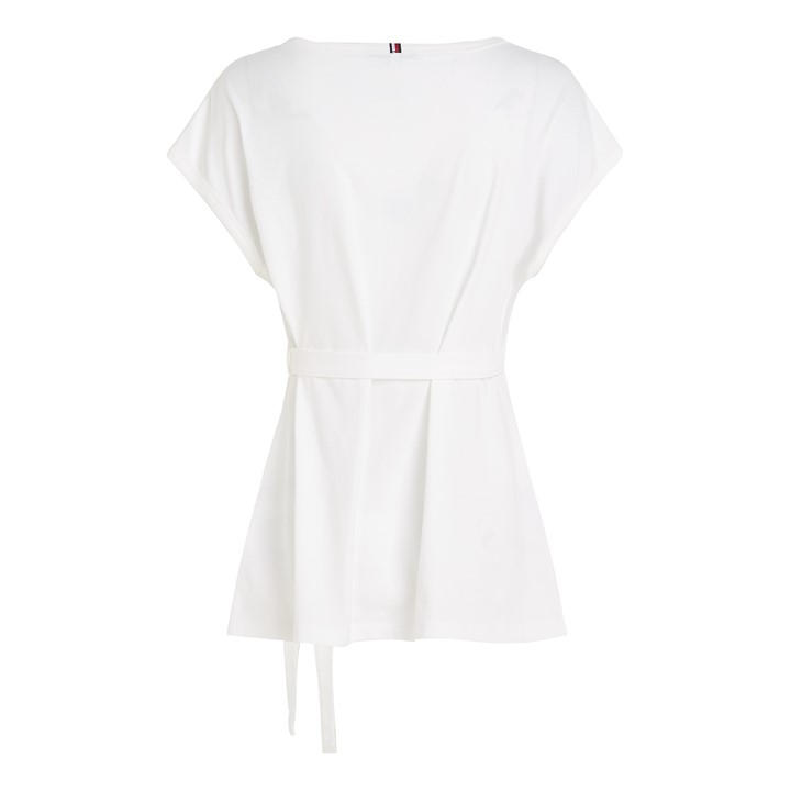 Tommy Hilfiger | Wrap Top | Ecru | FRASERS