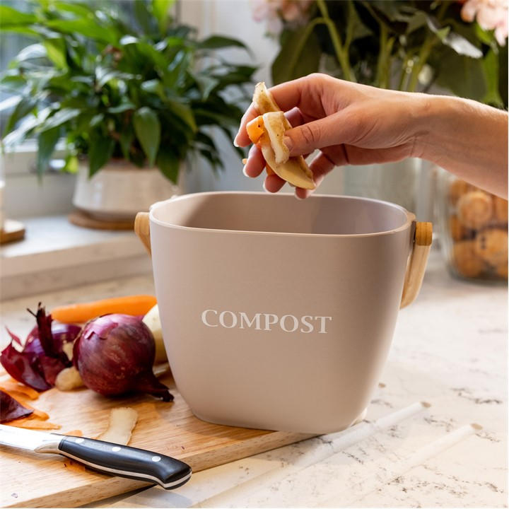 KitchenCraft | Natural Elements Eco-Friendly Bamboo Fibre Compost ...