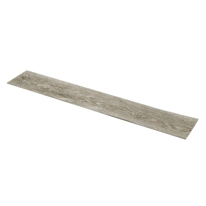 LIFE IDEAS | Rustic Lifelike Wood Grain Self-adhesive Flooring | Brown ...