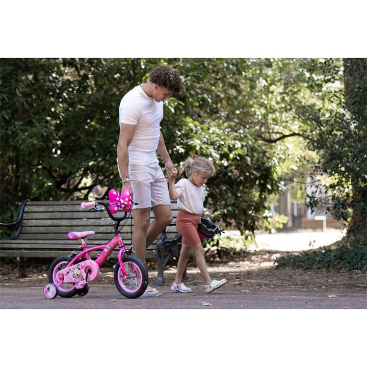 Huffy | Huffy Disney Minnie Mouse Kids Bike 12 Inch Pink 3 | Pink | FRASERS