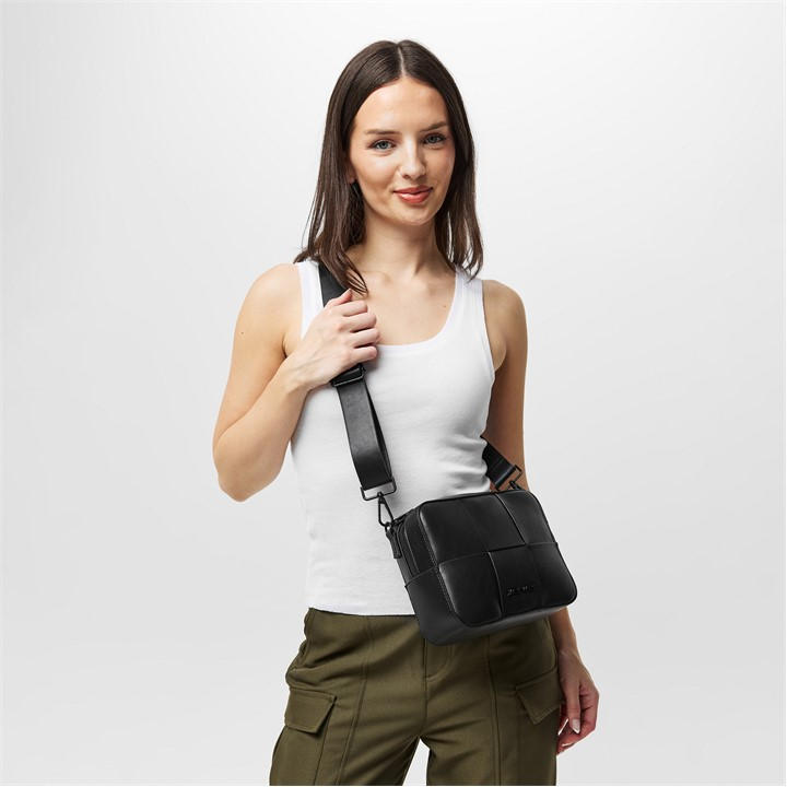 Jack Wills | Weave Camera Bag | Crossbody Bags | FRASERS