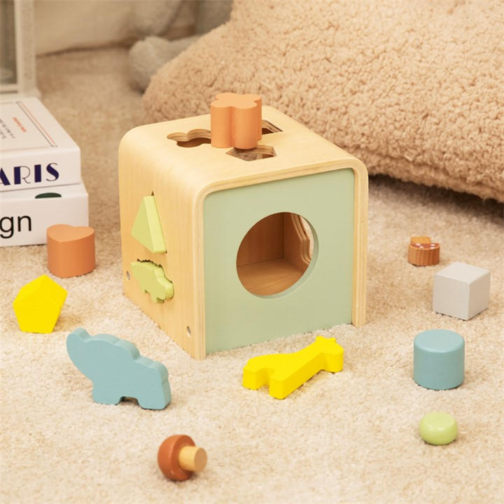 Tooky Toys | Wooden Shape Sorter | Multi | FRASERS