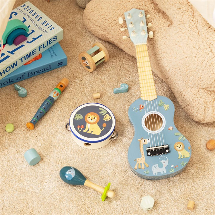 Tooky Toy | Wooden Jungle Musical Instrument Set | Multi | FRASERS