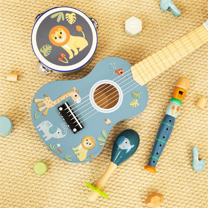 Tooky Toy | Wooden Jungle Musical Instrument Set | Multi | FRASERS