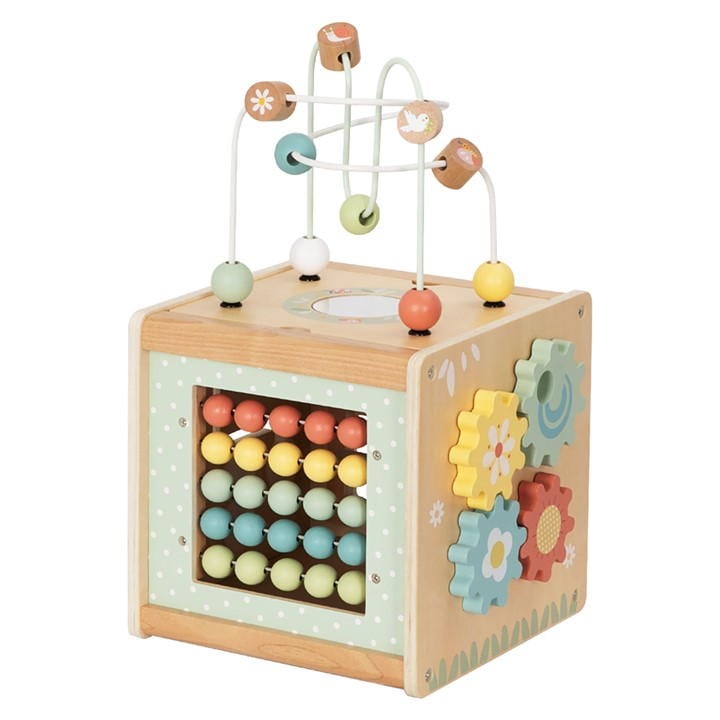 Toylife | Wooden Baby Activity Cube | Multi | FRASERS
