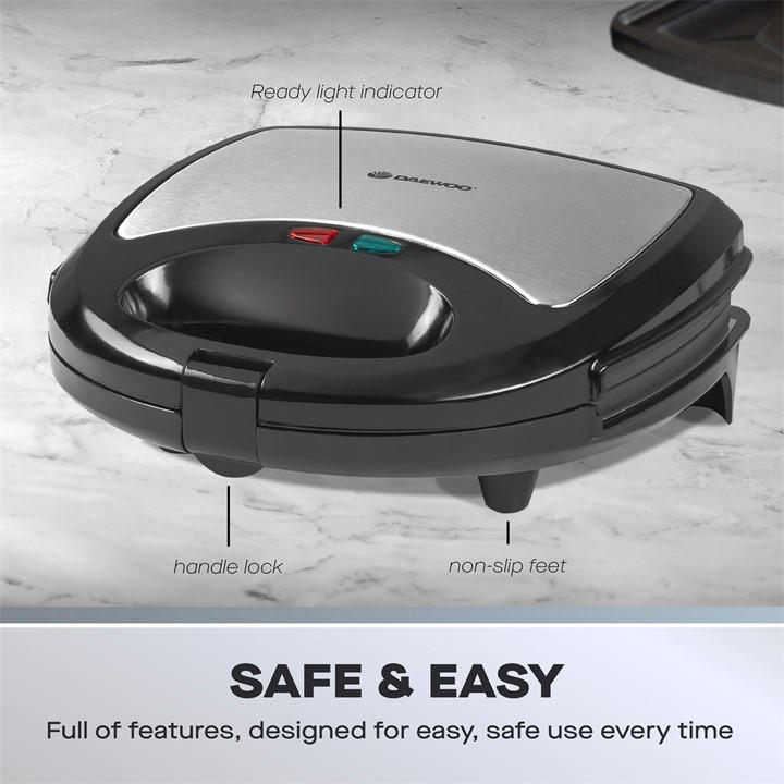 EGL | 4-in-1 Snack Maker | Black | FRASERS