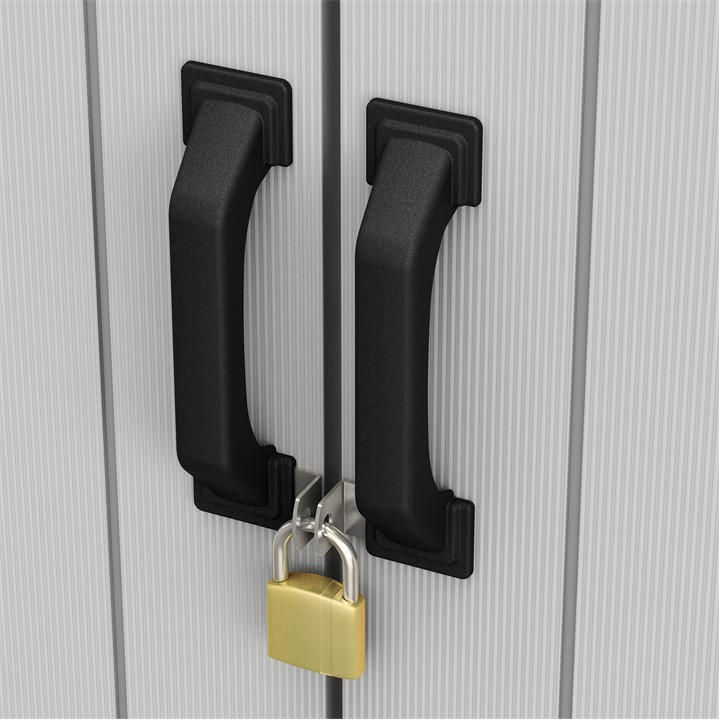 Keter | Premier Tall 1400L Outdoor Storage Unit | Grey | FRASERS