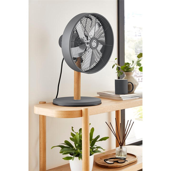 Swan | Swan Nordic 12 Inch Desk fan | Grey | FRASERS